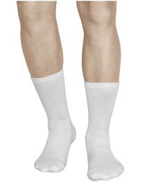 Mens white crew socks | Vitsocks